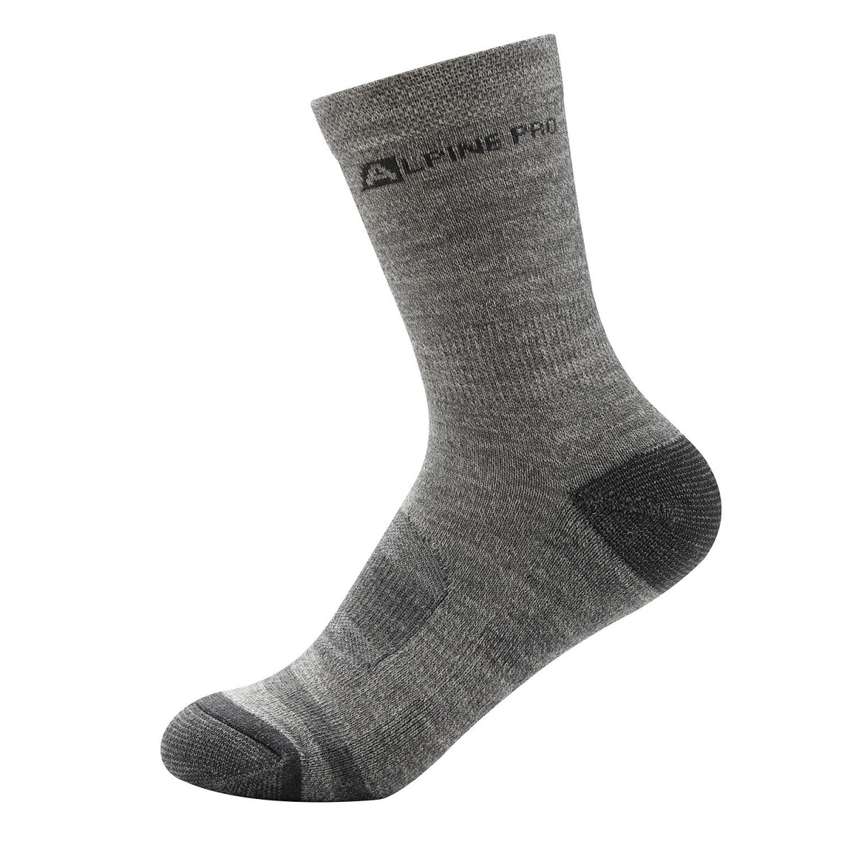 Winter trekking socks Alpine pro merino Gentin grey TOP Price | Extreme ...