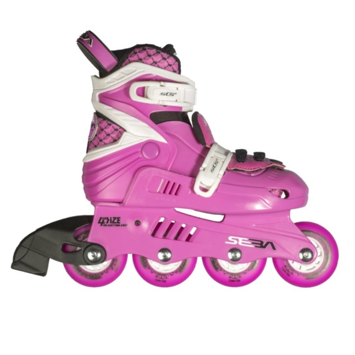Детски регулируеми ролери Seba Junior pink/white ТОП Цена | Extreme Sport™