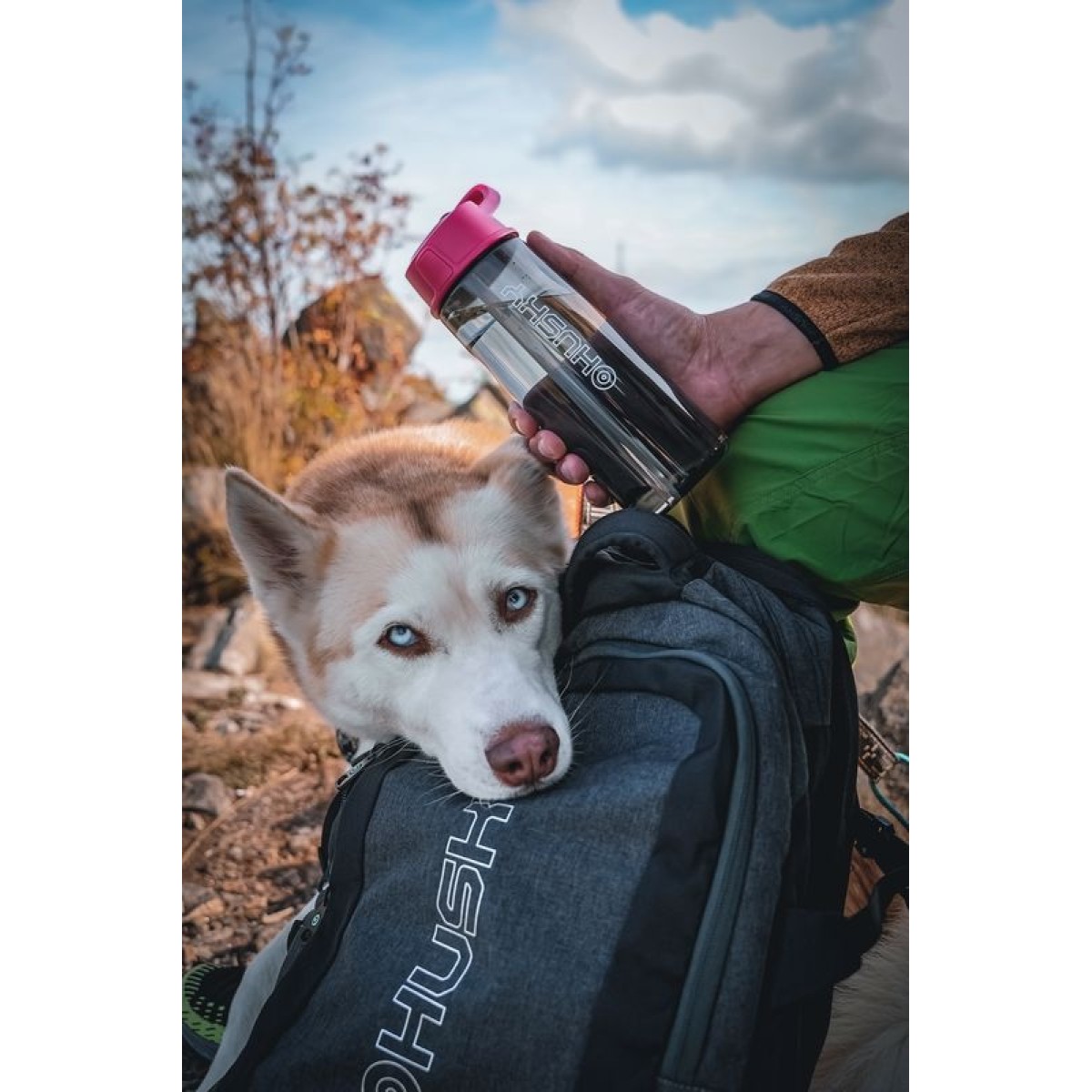 Бутилка Husky Springler 750 зелен ТОП Цена | Extreme Sport™